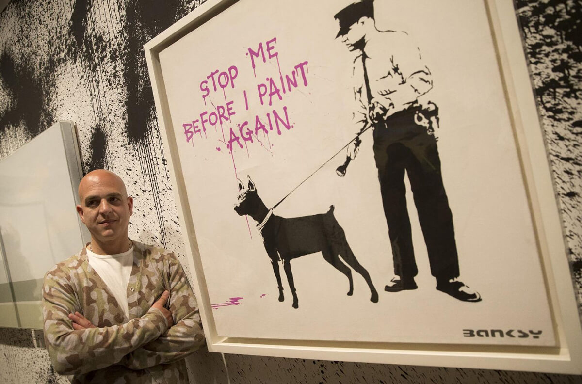 Steve Lazarides: The Man Behind Banksy | Athens Insider